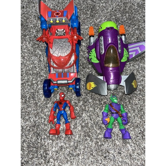 Hasbro | Toys | 22 Marvel Hasbro Spiderman And Green Goblin Action ...